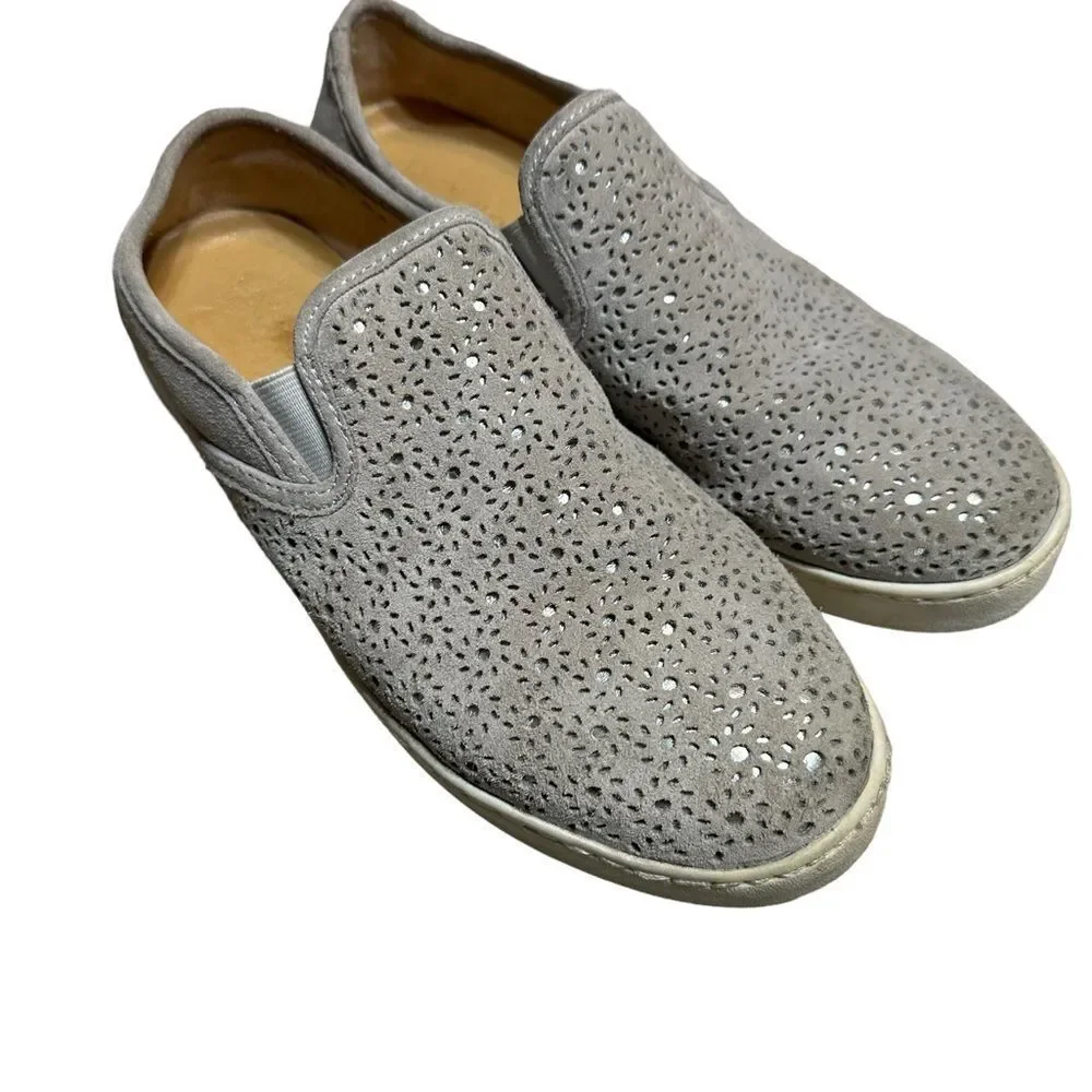 Jack Rogers | Shoes | Jack Rogers Ronnie Laser Cut Silver Slip On ...